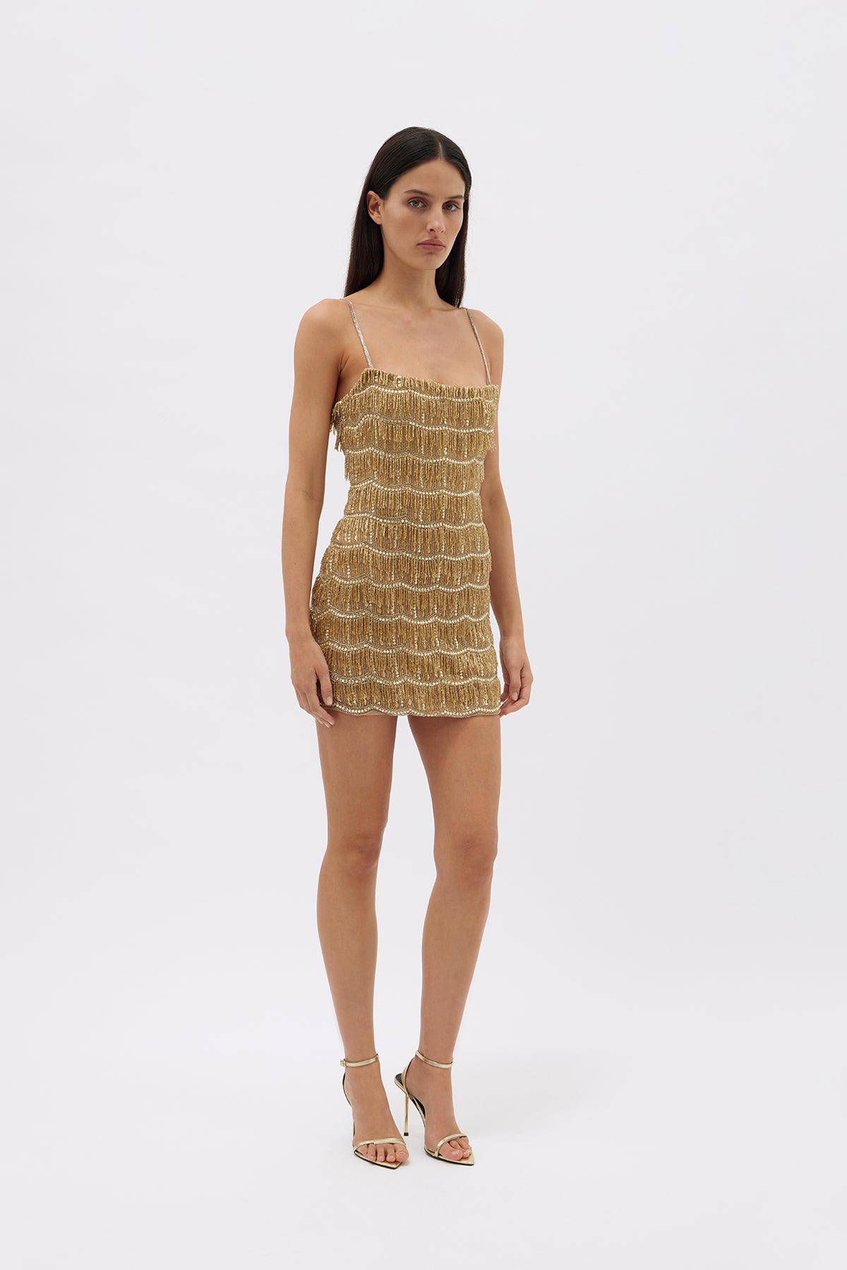 Sadie Mini in Gold | Shop Rachel Gilbert Online