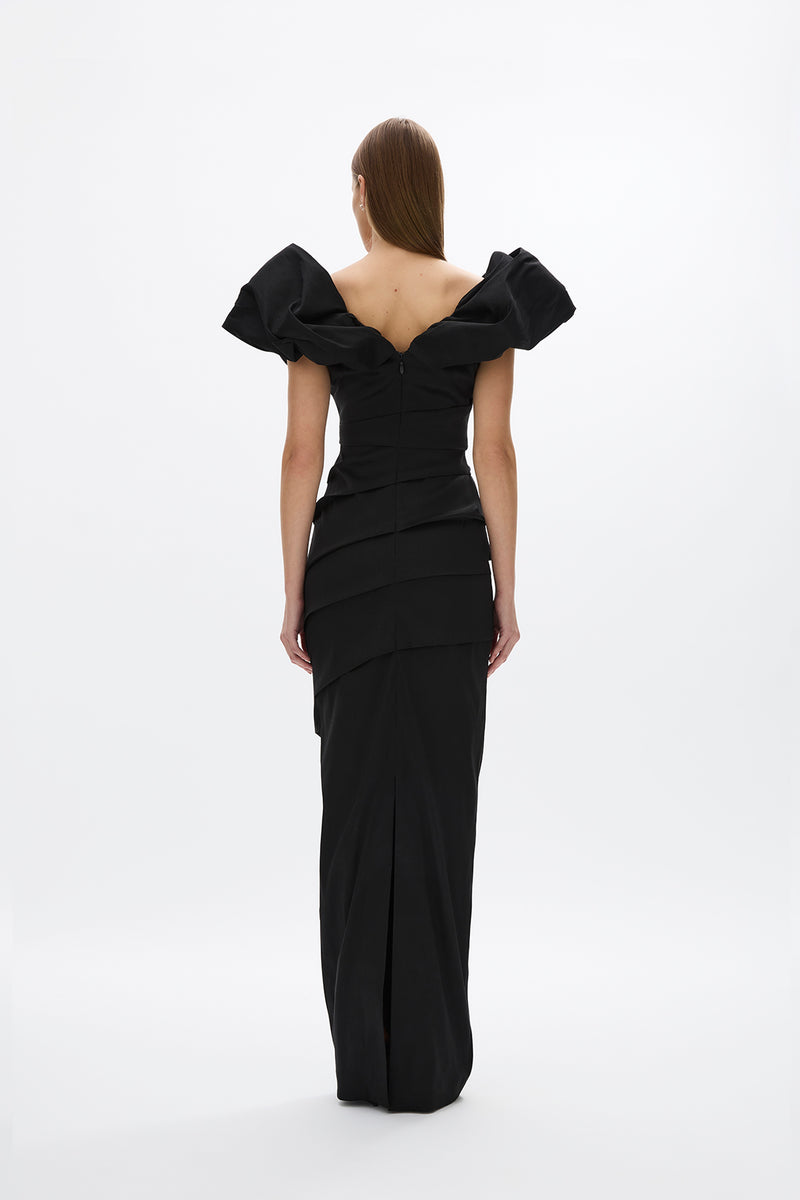 Frey Gown Black | Shop Rachel Gilbert Online