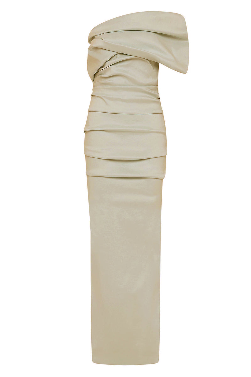 Kat Gown Sage | Shop Rachel Gilbert Online
