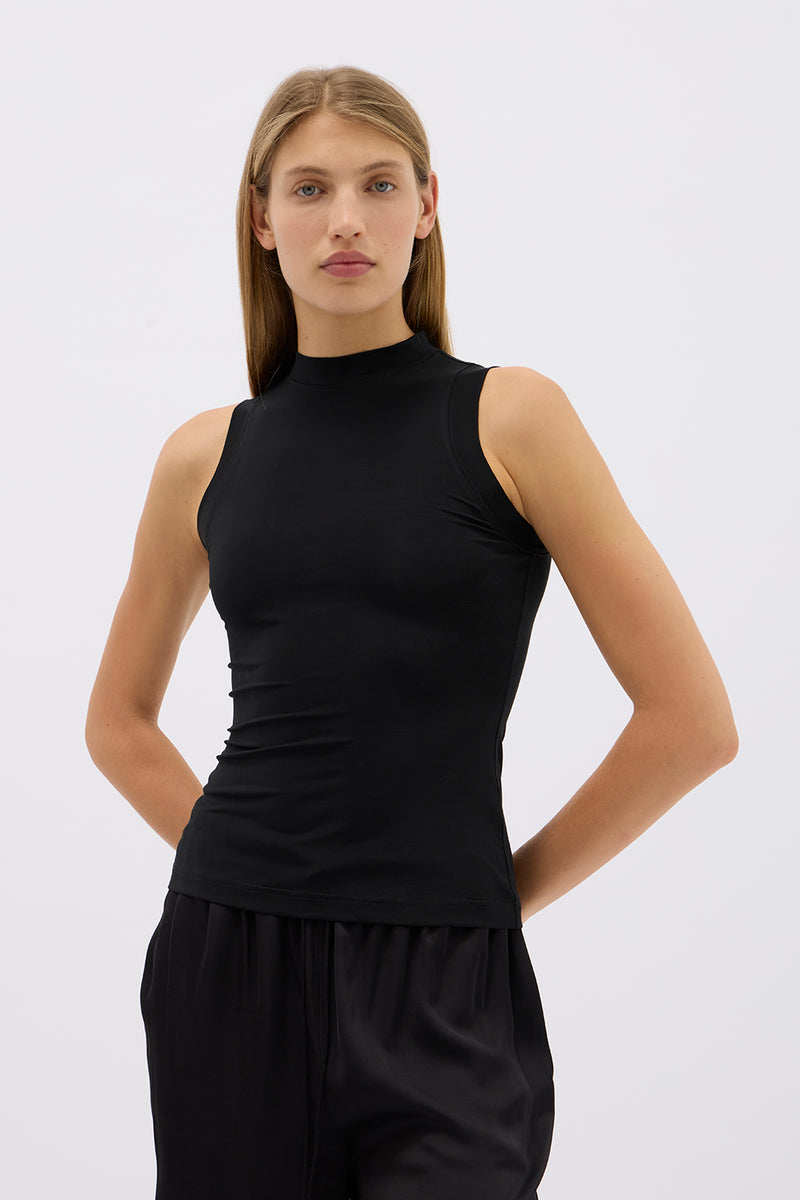 Rick Tank in Black | Shop Rachel Gilbert Online